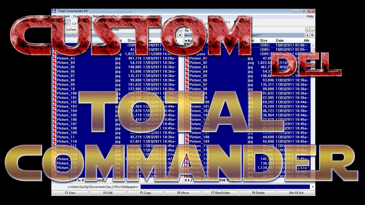 Look Vintage Norton Commander En El Total Commander - YouTube