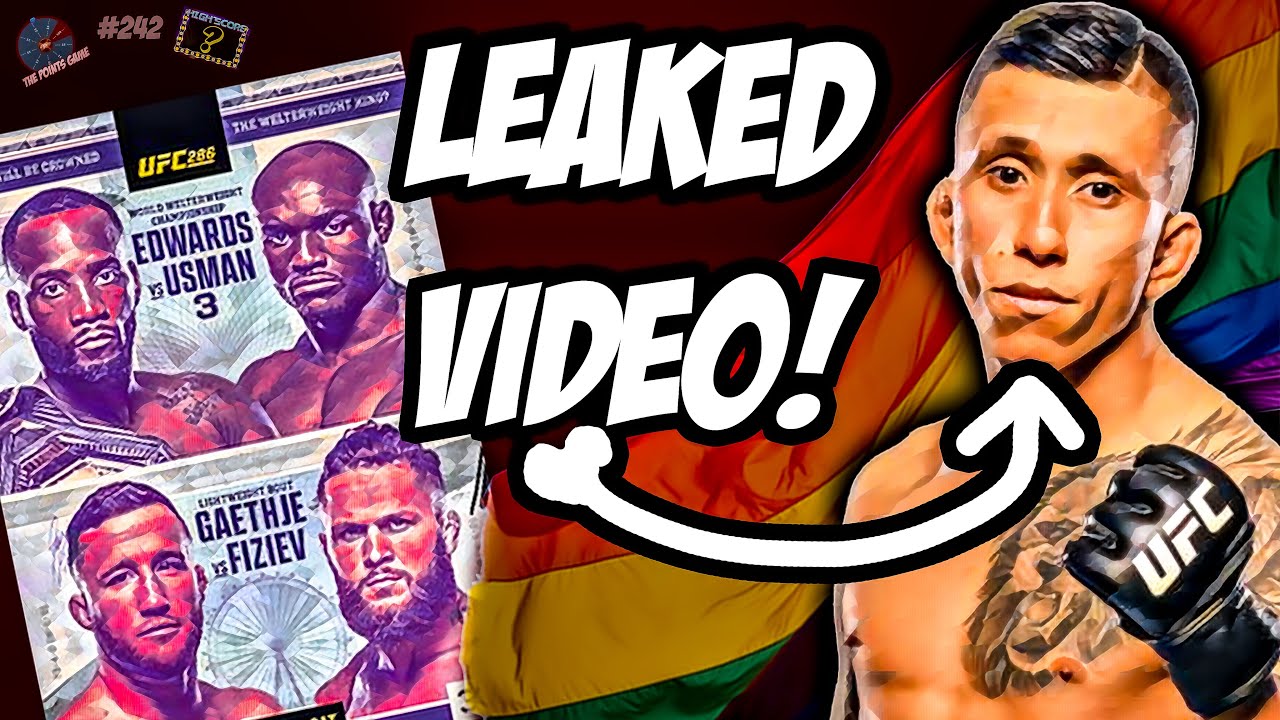 LEAKED VIDEO results in THE FIRST Openly LGBTQ male UFC Fighter + UFC ...