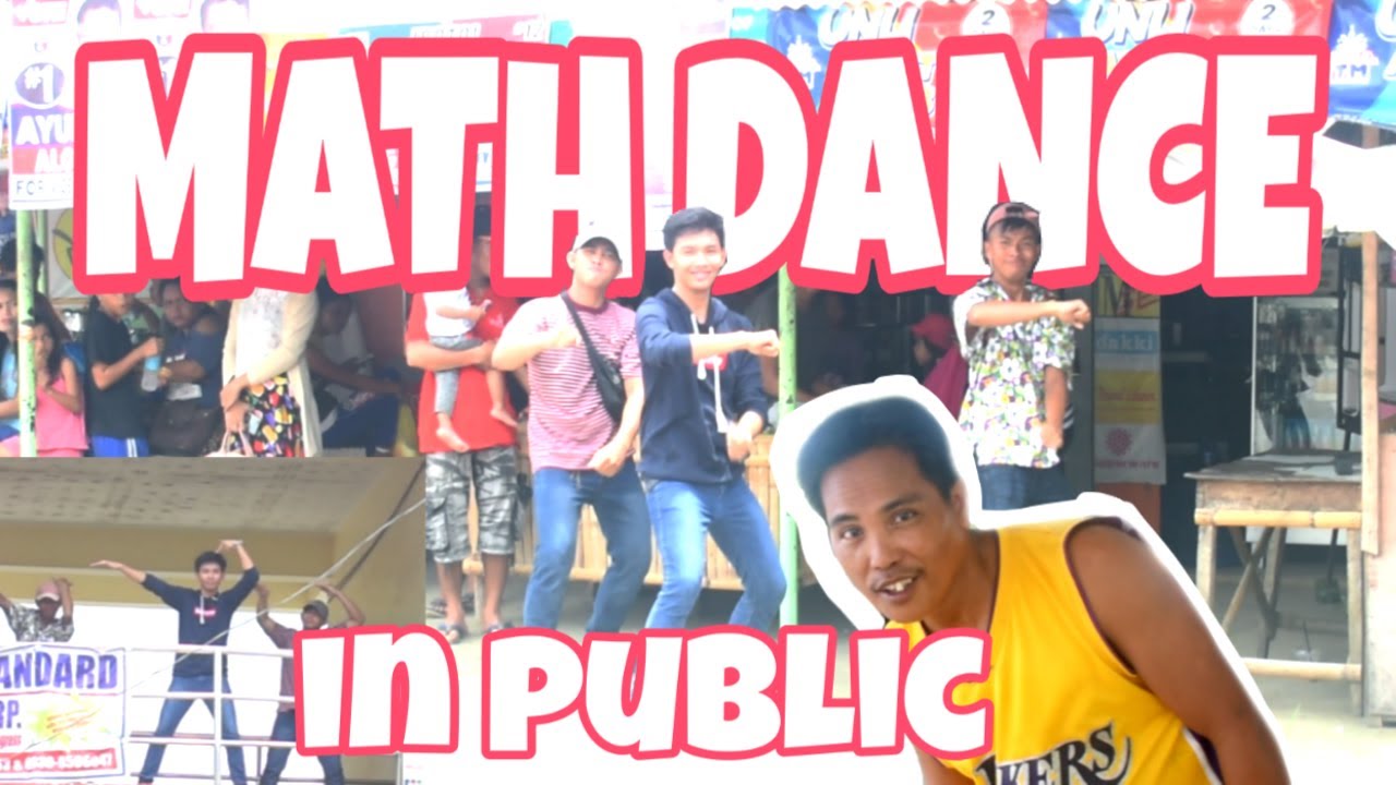 MATHEMATICS DANCE CHALLENGE IN "PUBLIC" - YouTube