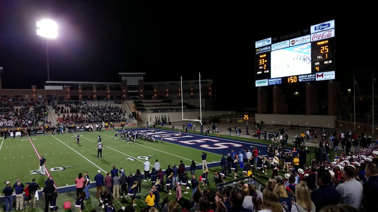 Allen Eagles seal the win! 11.11.16 - YouTube