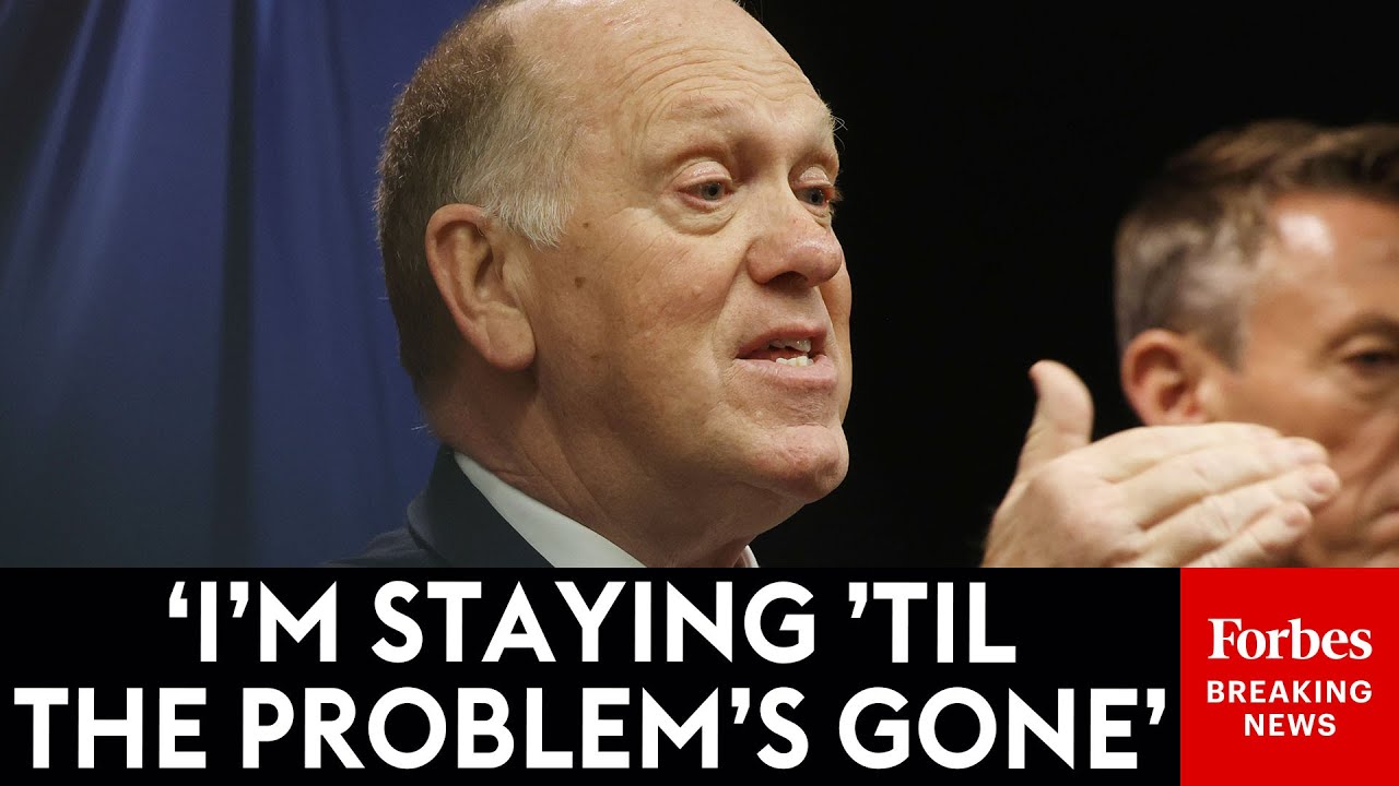 Forbes Breaking News BREAKING NEWS: Border Czar Tom Homan Takes ...