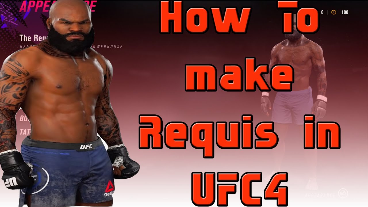 *Guide* How To Make REQUIS In UFC 4 - YouTube