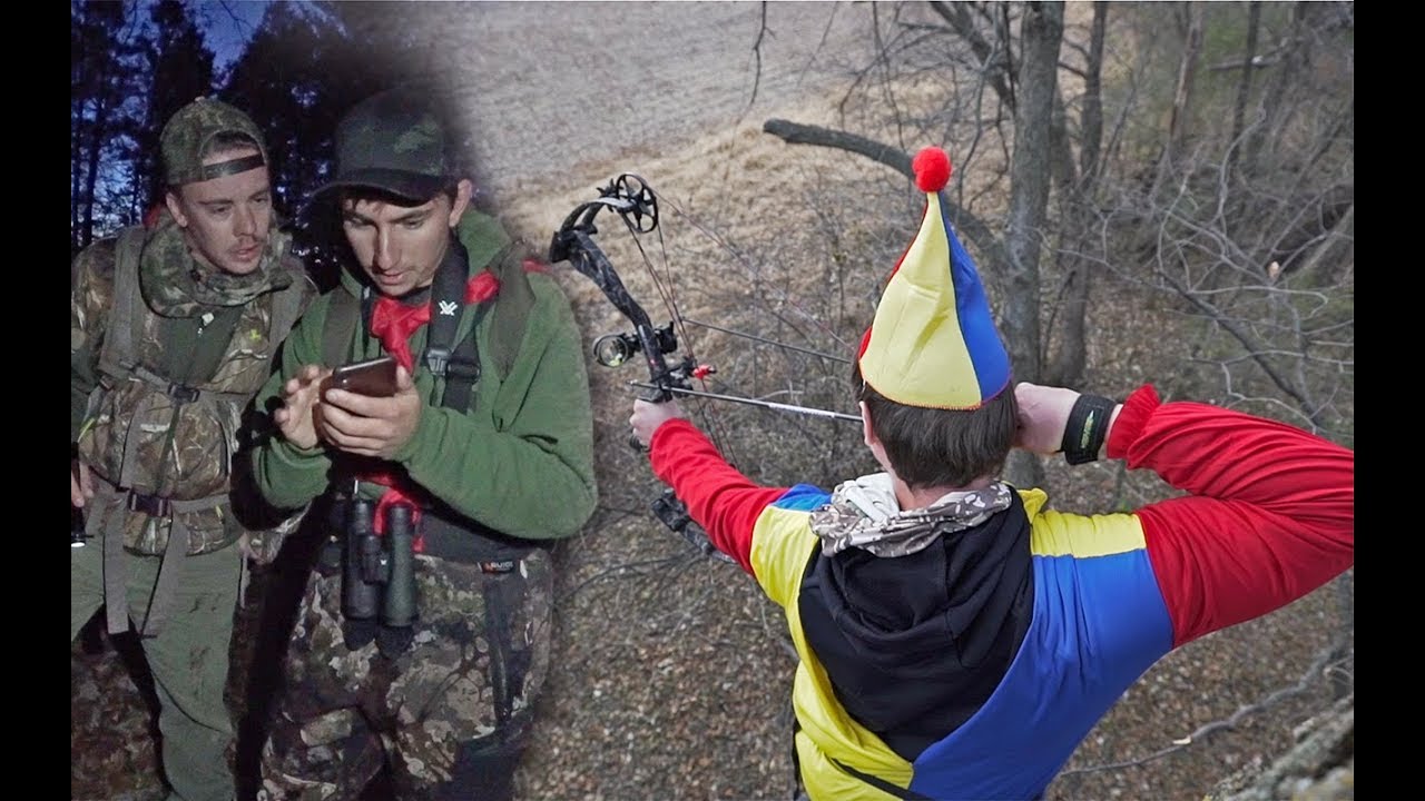 WE CAUGHT A TRESPASSER ON HALLOWEEN! (Clown Hunting) - YouTube