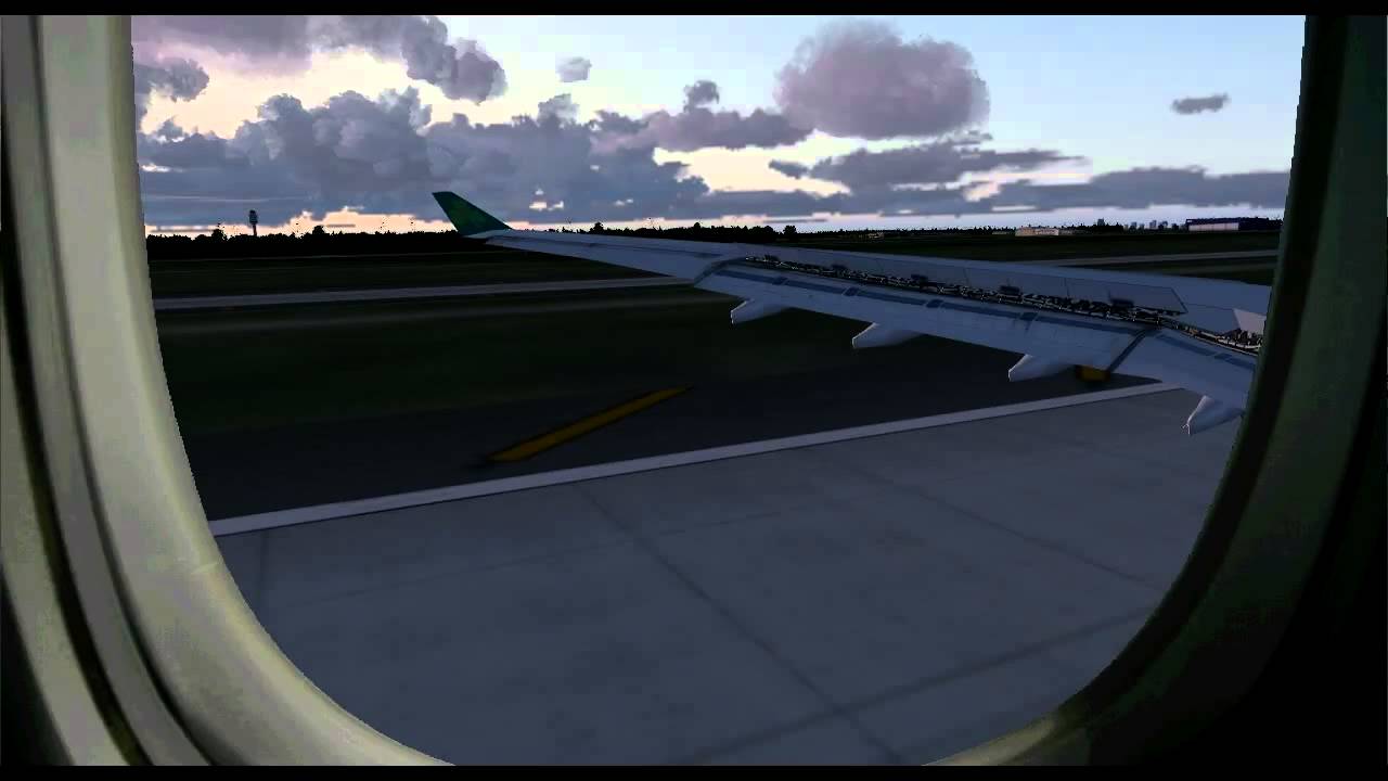 AerLingus EI121 A330-200 EI-LAX Dublin (DUB) - Orlando (MCO) - YouTube
