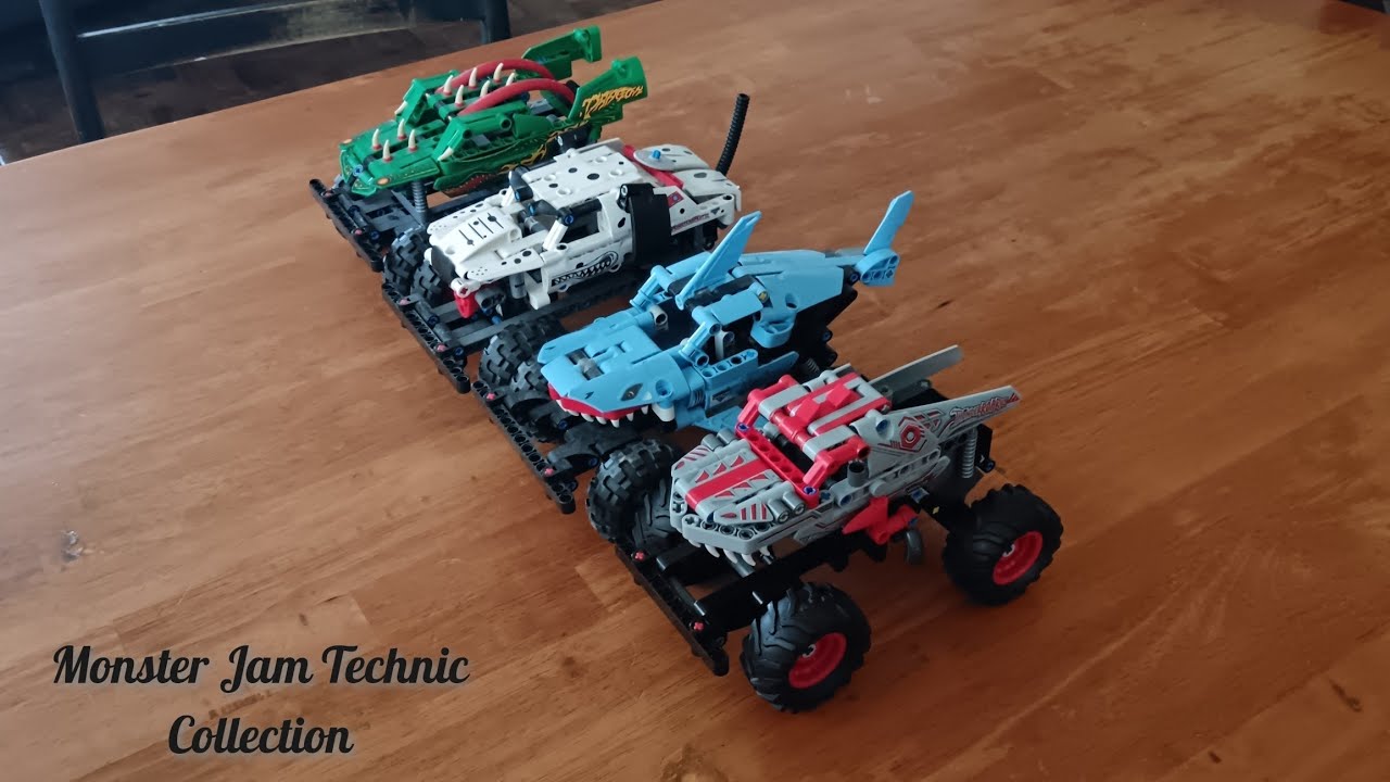 Lego Technic Monster Jam Collection part 1 of 2 - YouTube