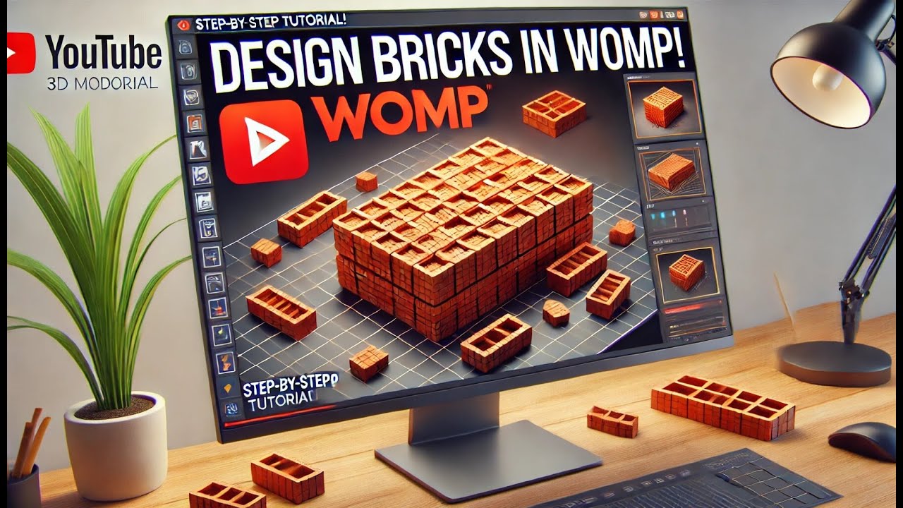 🧱 "Design Bricks in WOMP – 3D Modeling Tutorial!" 🎨 | EduTech2001 - YouTube