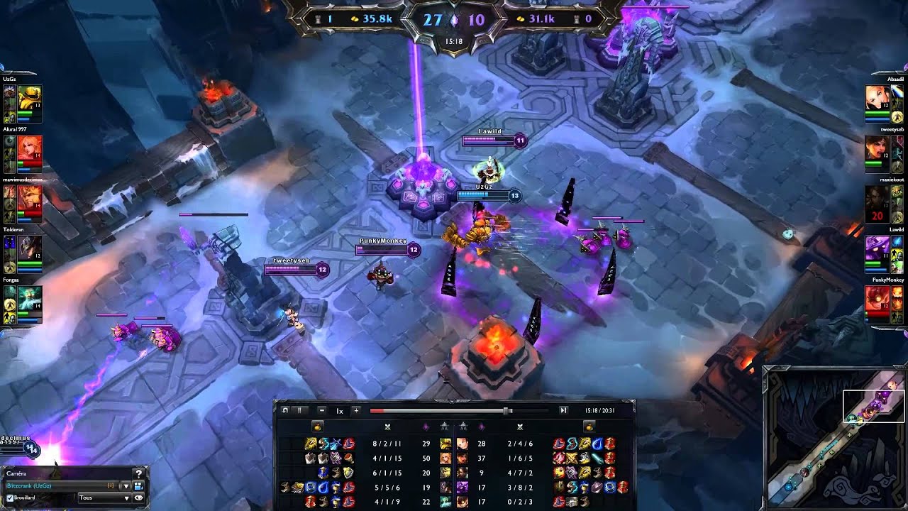 [LoL] Blitzcrank + Full AP + Aram = Hardcore Damage ! - YouTube