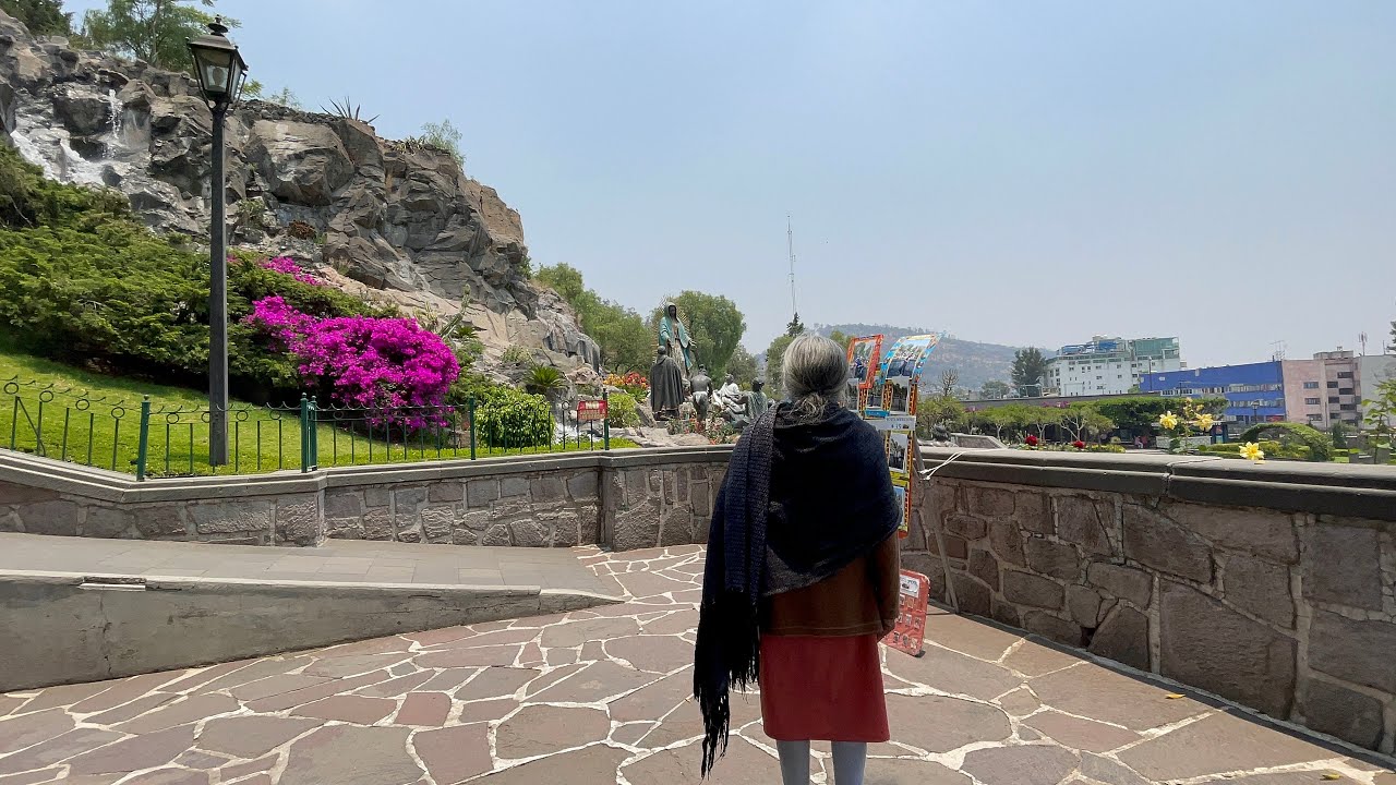 Walking the Basilica de Guadalupe. Tepeyac Hill. Mexico City 4K 60 ...