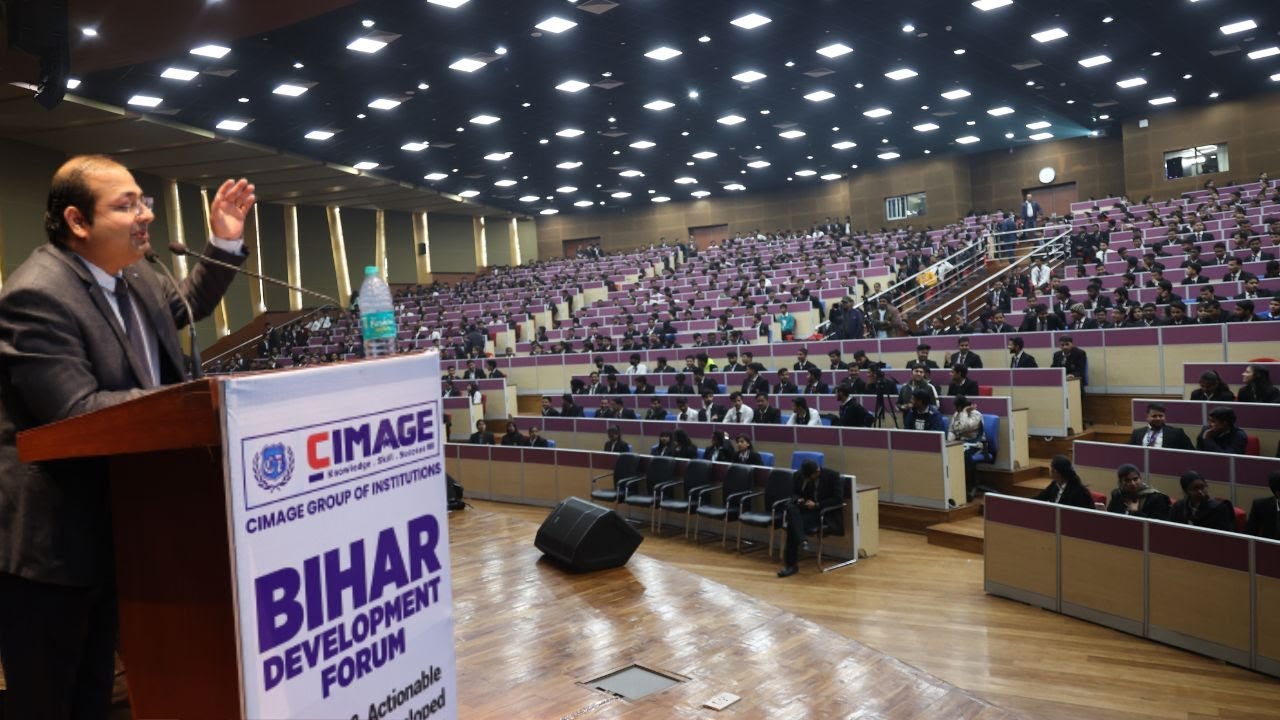CIMAGE Director, Prof. Neeraj Agrawal Speech at Bihar Development Forum ...