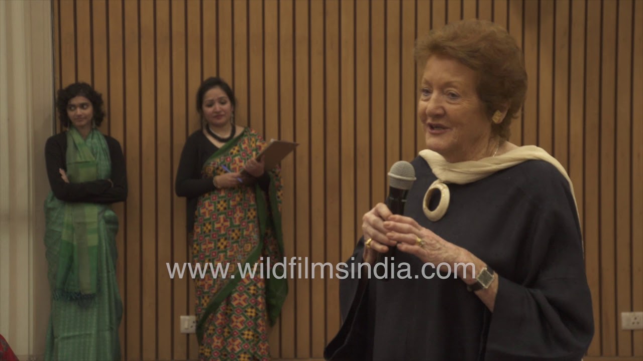 Lady Helen Hamlyn speaks at INTACH Filmit, to young student heritage ...