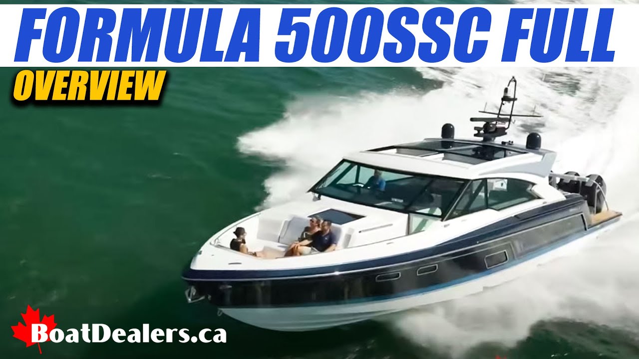 Formula 500SSC Full Overview #boatlife #yacht - YouTube