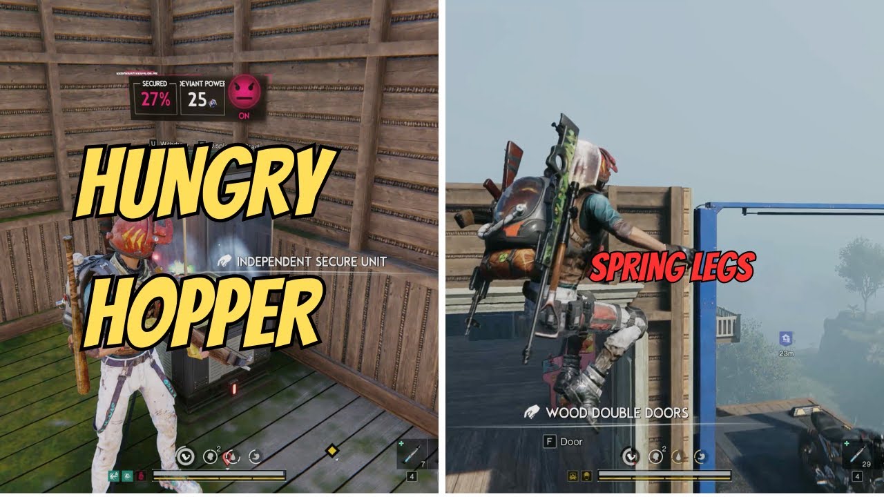 ALL ABOUT HUNGRY HOPPER | SPRING LEGS | ONCE HUMAN DEVIATION POWER FULL ...