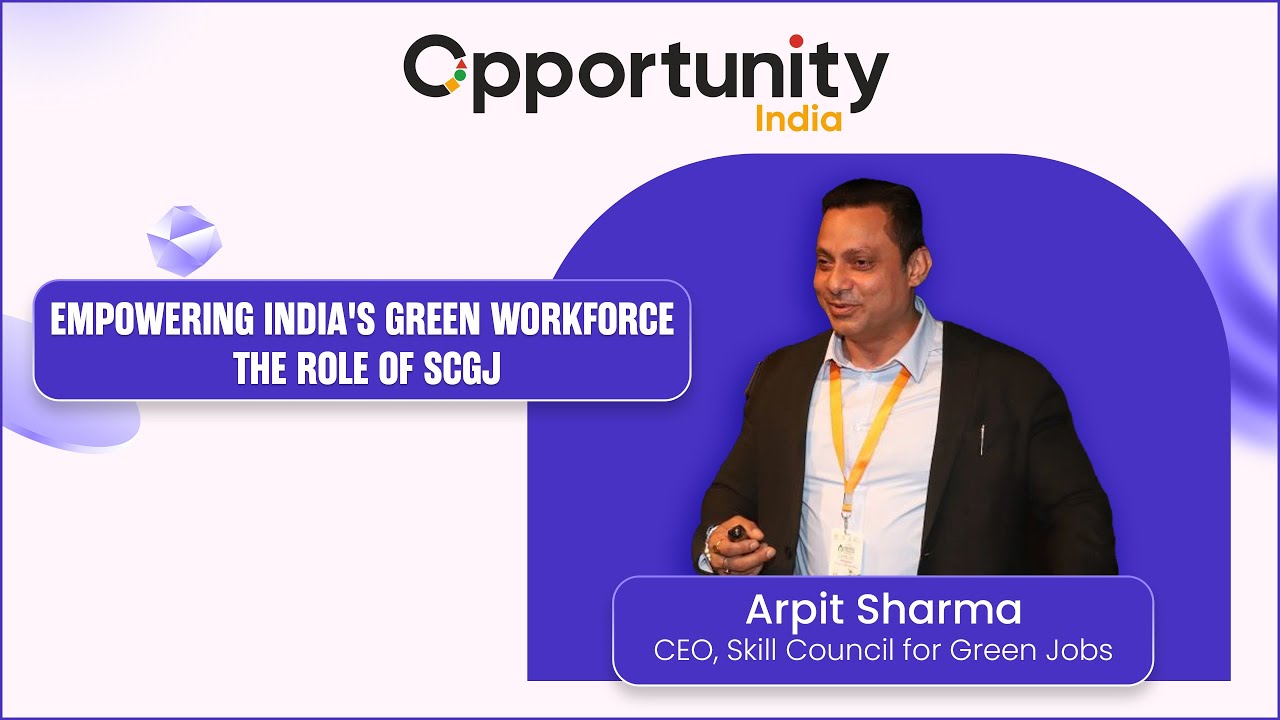 Empowering India's Green Workforce: The Role of SCGJ - YouTube