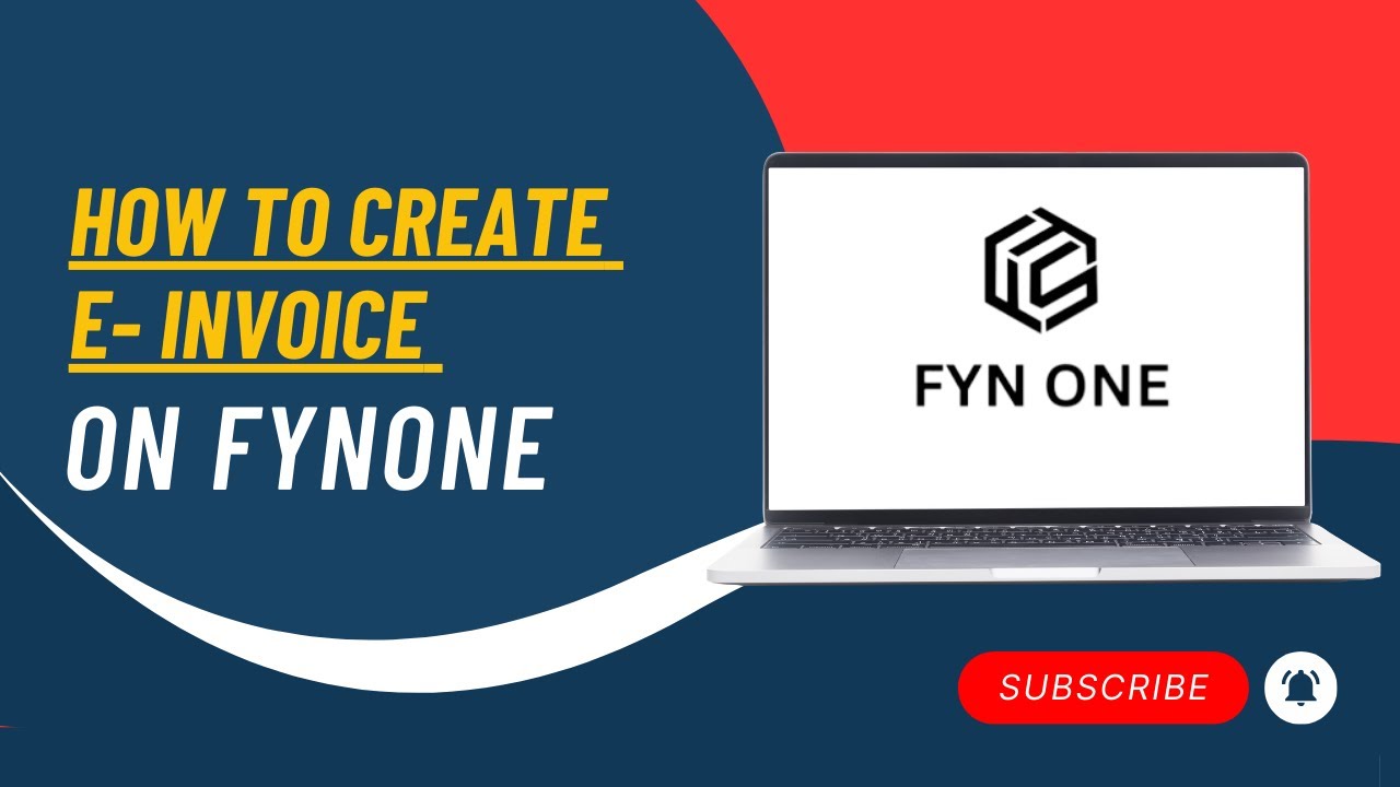 How to generate E-invoice in FynOne App | E- invoicing for FynOne Pro ...
