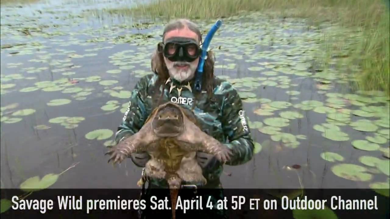 Savage Wild Sneak Preview - Dangerous Snapping Turtle - YouTube