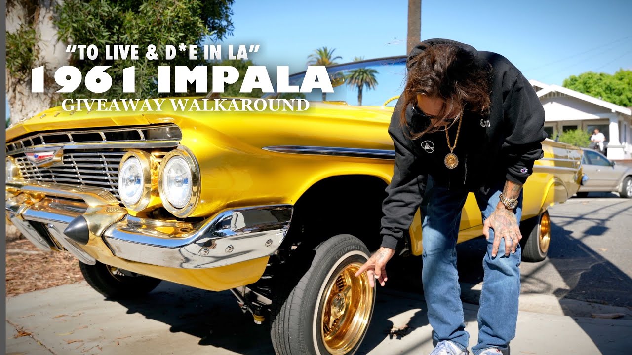 “To Live & D*e In LA” 2pac Lowrider Giveaway Walk-Around #lowrider # ...