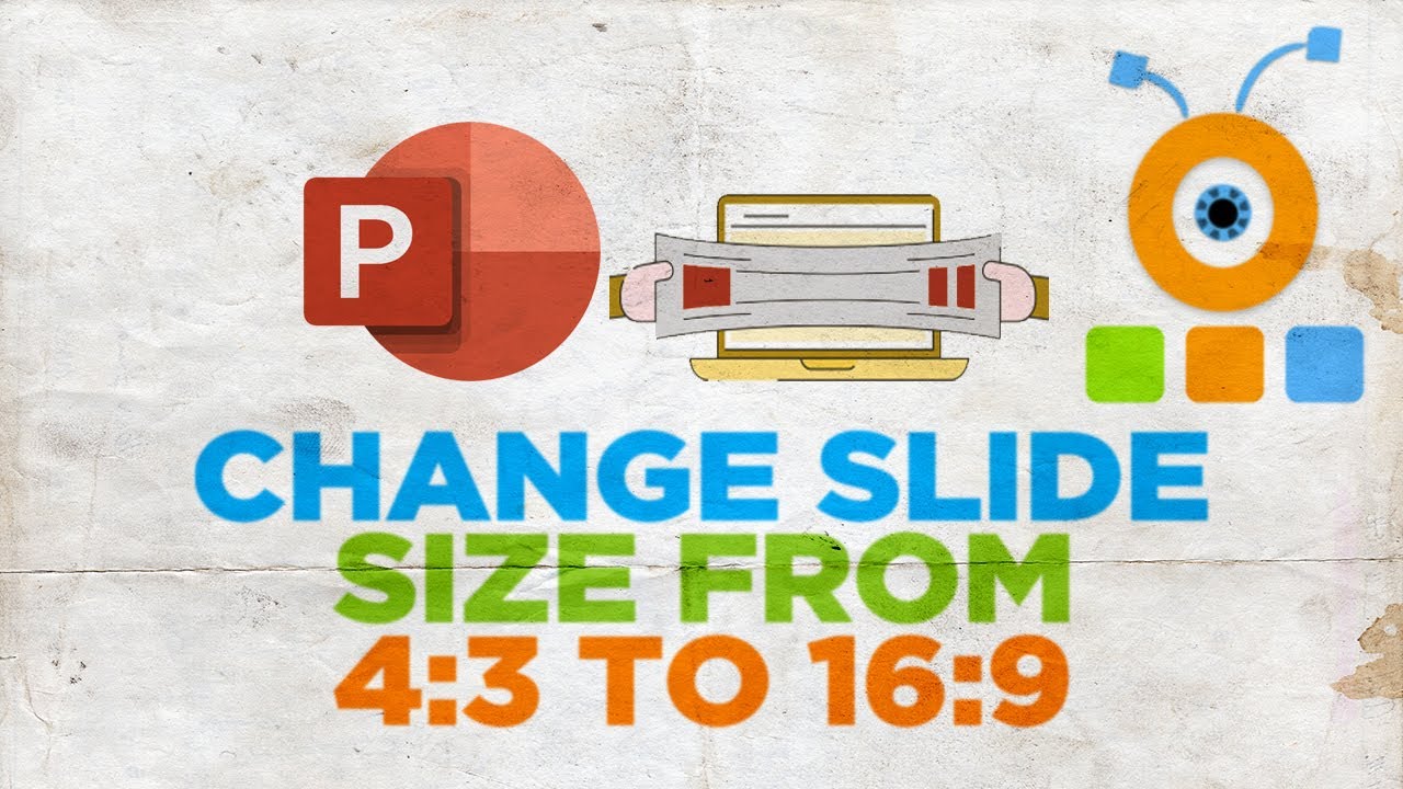 How to Change Slide Size From 4:3 to 16:9 in PowerPoint - YouTube