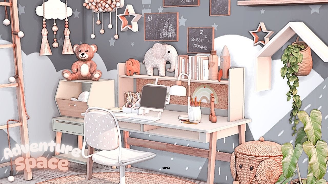 The Sims 4 - CC SPEED BUILD - Adventure Space (TSR) - YouTube