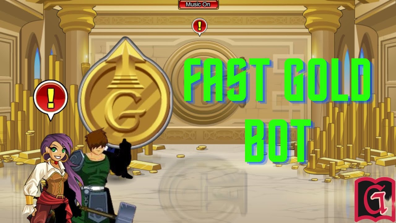 Fast Gold Farm | Gold Farm Bot | AQW - YouTube