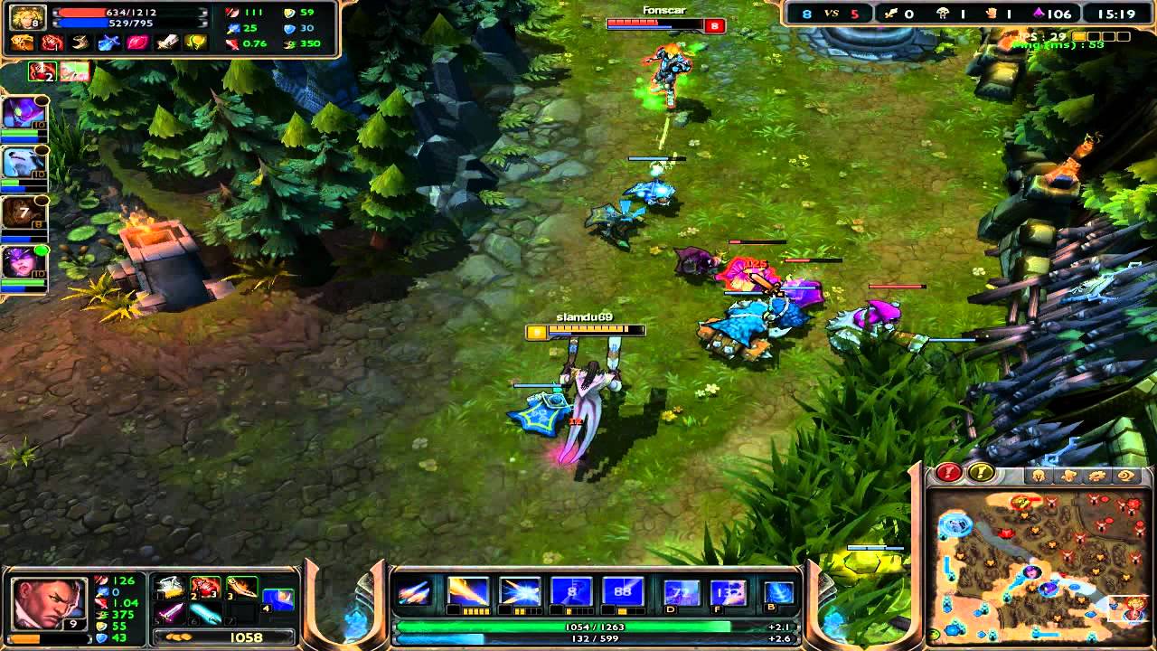 League Of Legends Silver II Ranked - YouTube