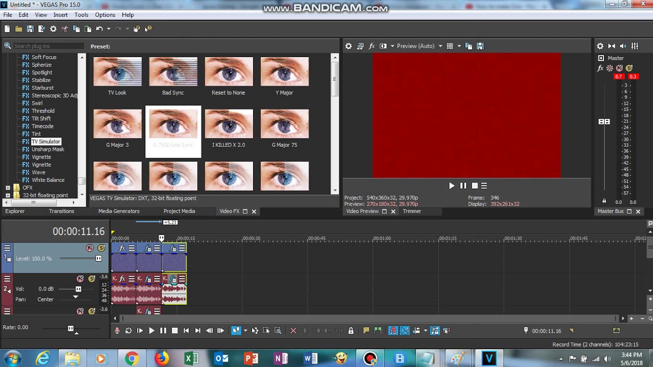 How To Make Sick Effect - YouTube