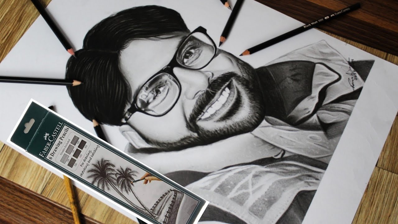 Best Realistic graphite drawing with Faber castell graphite Pencils 2b ...