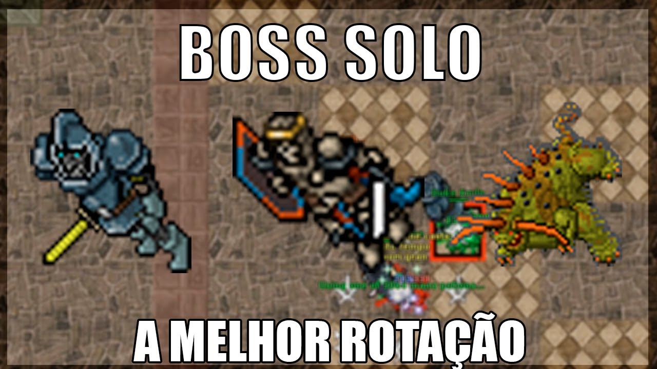 A MELHOR ROTAÇÃO DE BOSS SOLO (TIBIA 2020) - YouTube