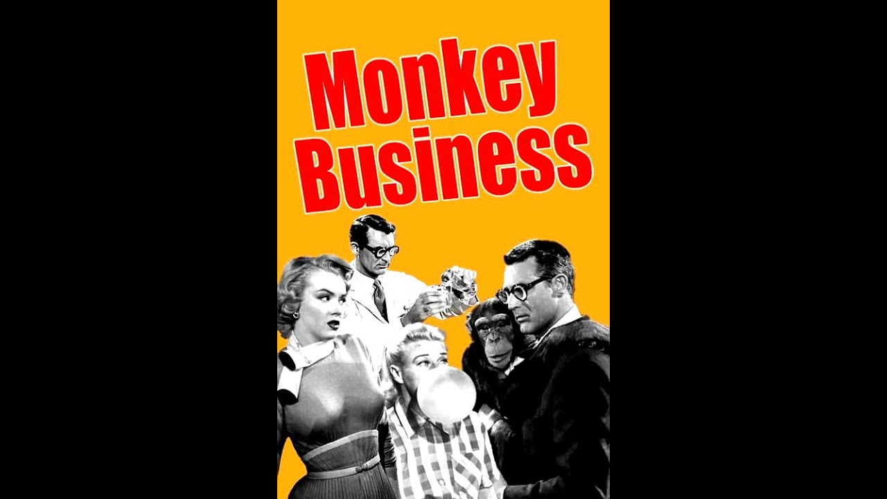 Monkey Business (1952) 1080p Full Movie| Cary Grant | Marilyn Monroe ...