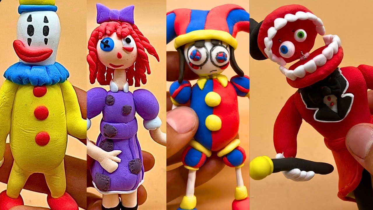 Digital Circus | clay making - YouTube