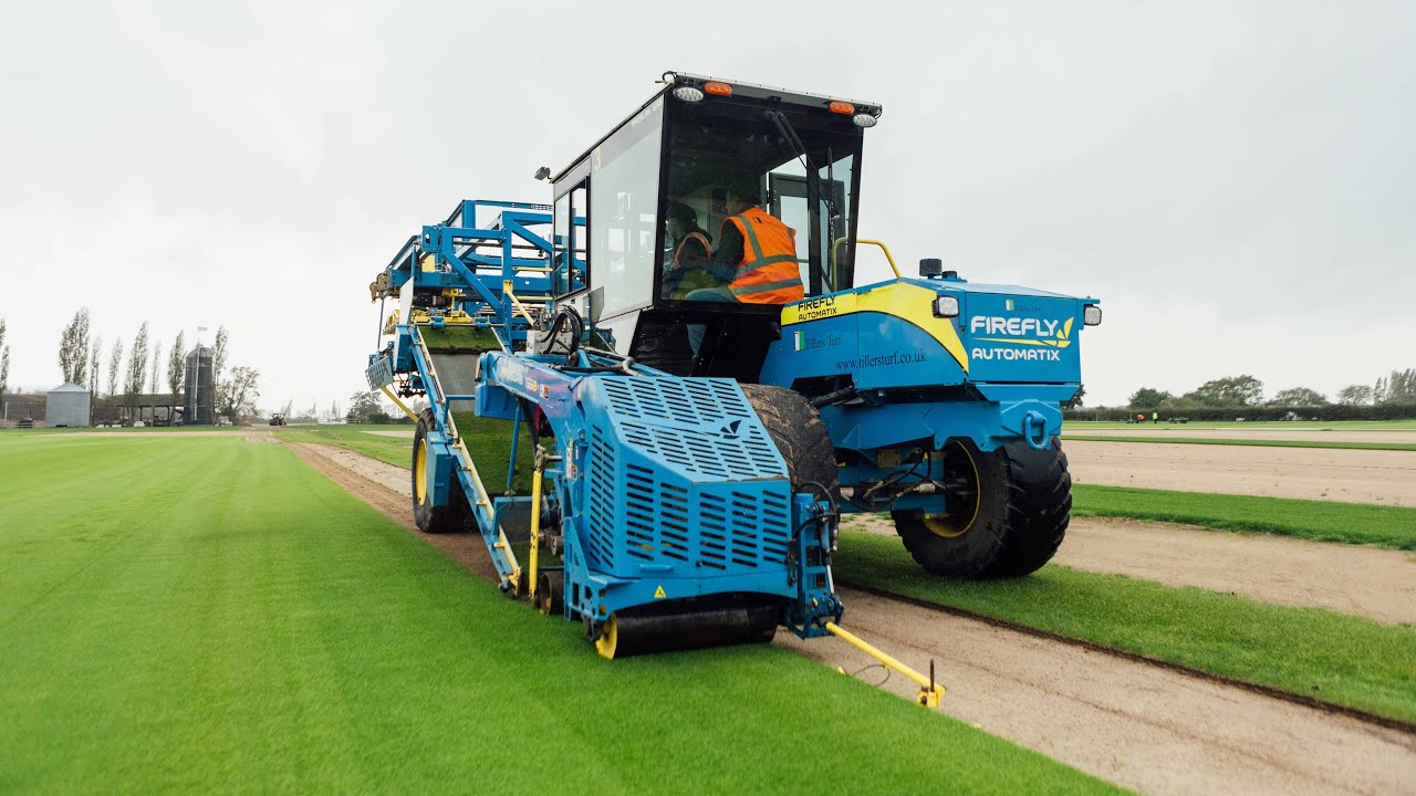 Tillers Turf Talk Ep 82 - ProSlab Turf Harvester from FireFly Automatix ...