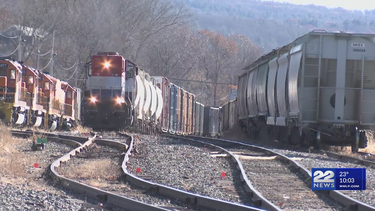 MassDOT officially recommends Palmer stop on East-West Rail - YouTube