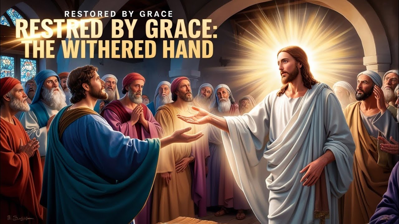 Story of Healing of Man With Withered Hand |Miracle Of Jesus On ...
