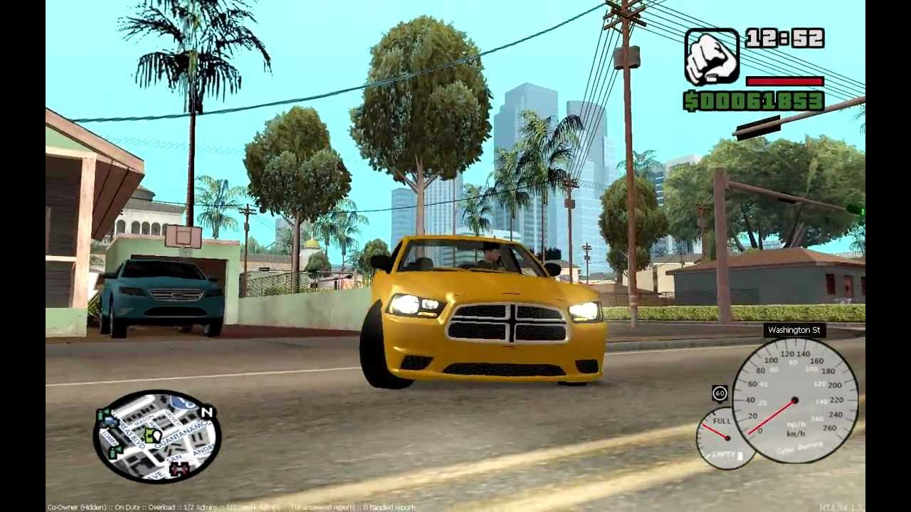 2012 Dodge Charger on Cylus Gaming MTA Roleplay - YouTube