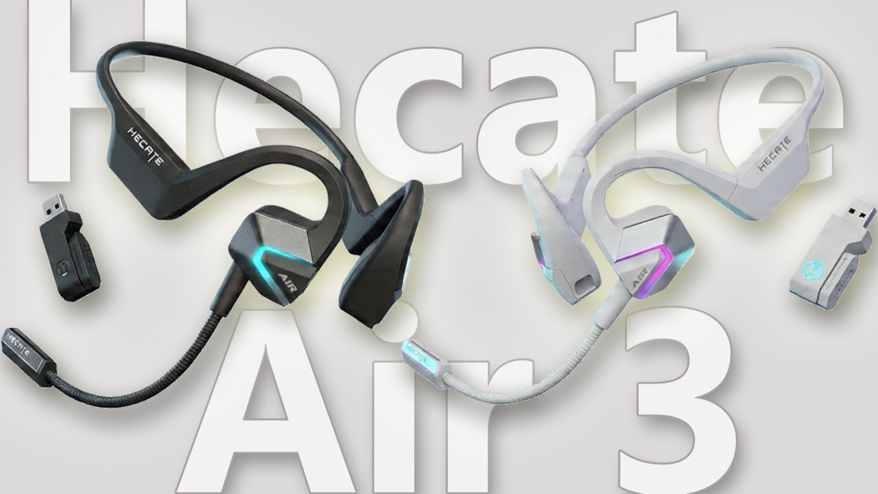Edifier Hecate Air 3 Commander open-ear gaming headset - YouTube