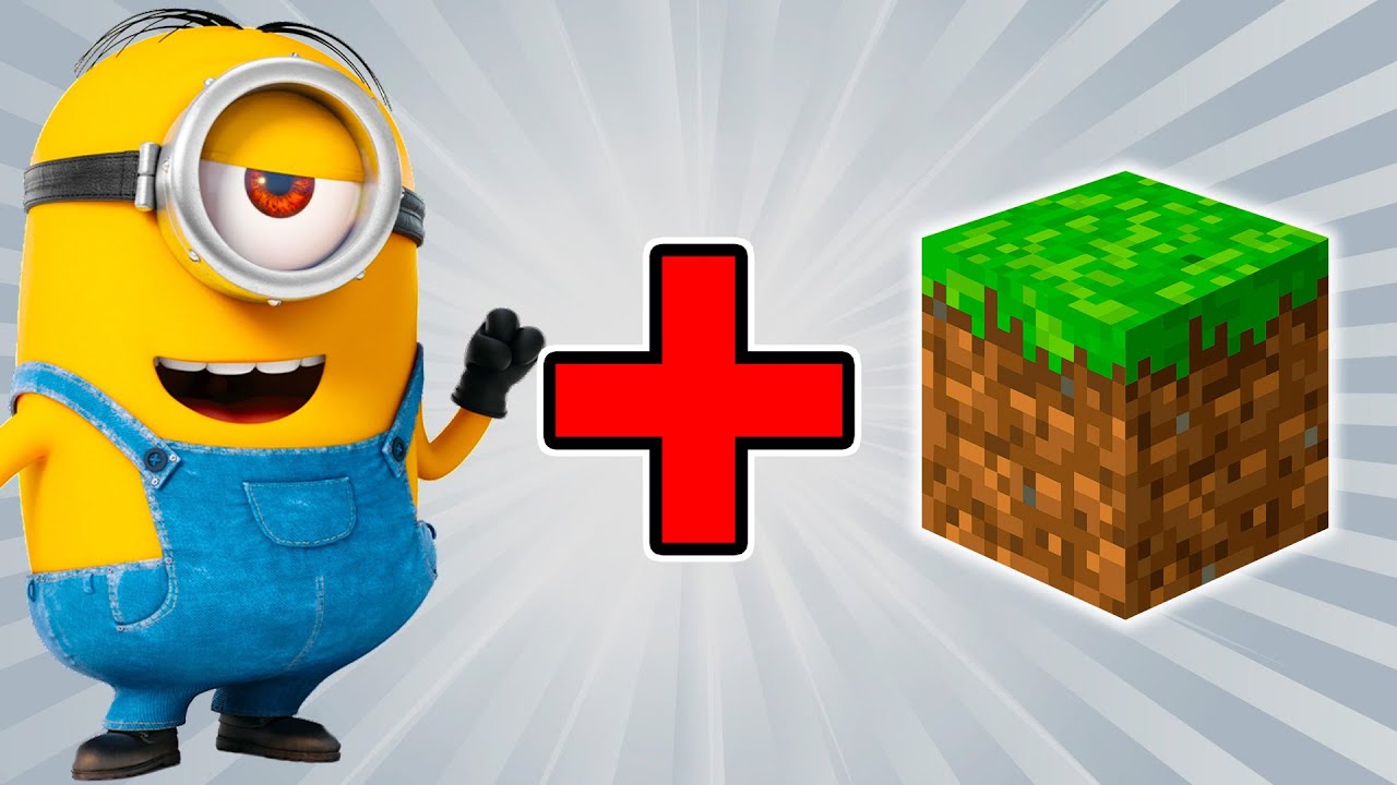 MINIONS + MINECRAFT = ??? Best of BUILD CHALLENGE in Minecraft - YouTube