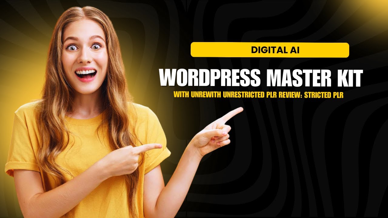 Wordpress Master Kit With Unrestricted PLR Review: - YouTube