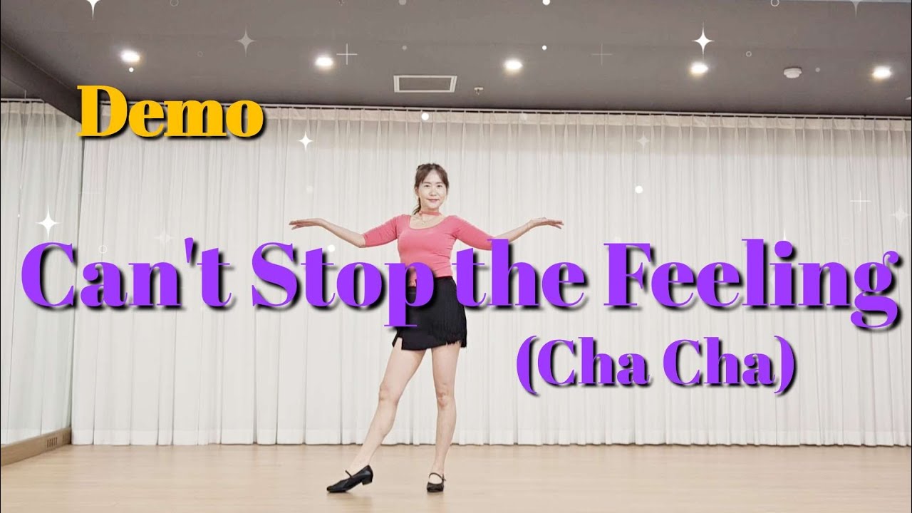 Can't Stop the Feeling (Cha Cha) LineDance | 차차 라인댄스 | Beginner | 조이풀라인 ...