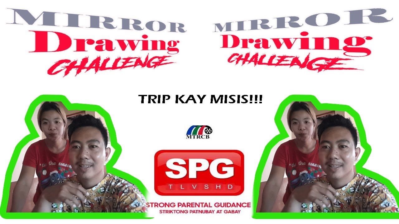 Mirror drawing Challenge - YouTube