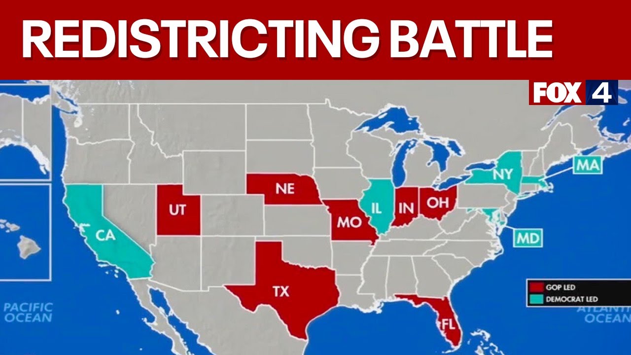 Redistricting battle spreads to other states - YouTube