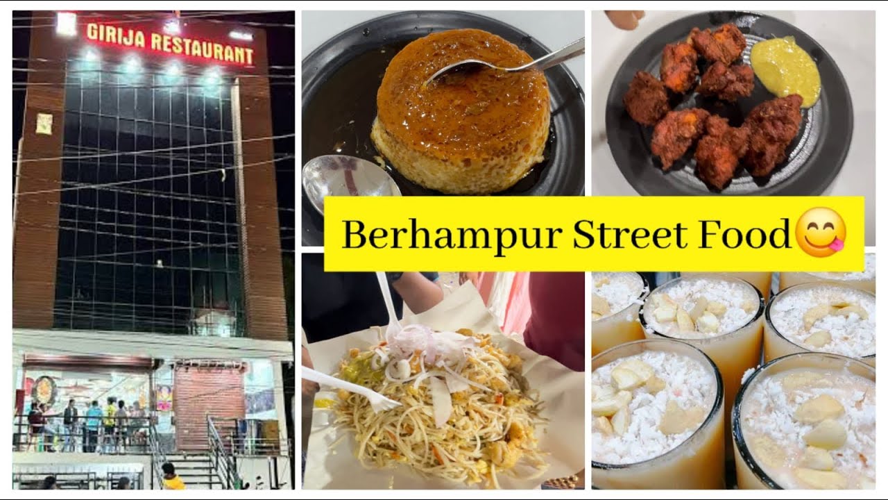 Berhampur Street Food || Girija Restaurant Famous Chicken Pakoda N ...