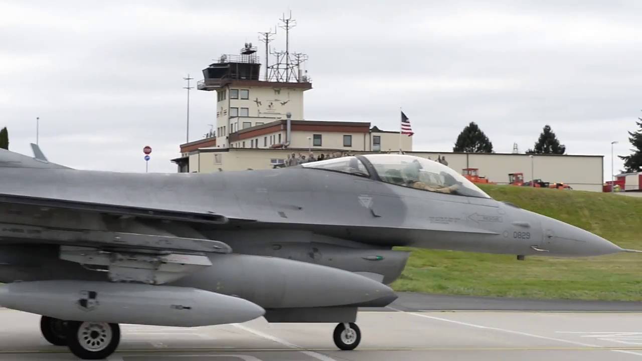 Record-breaking 480th Fighter Squadron Return from OIR - YouTube
