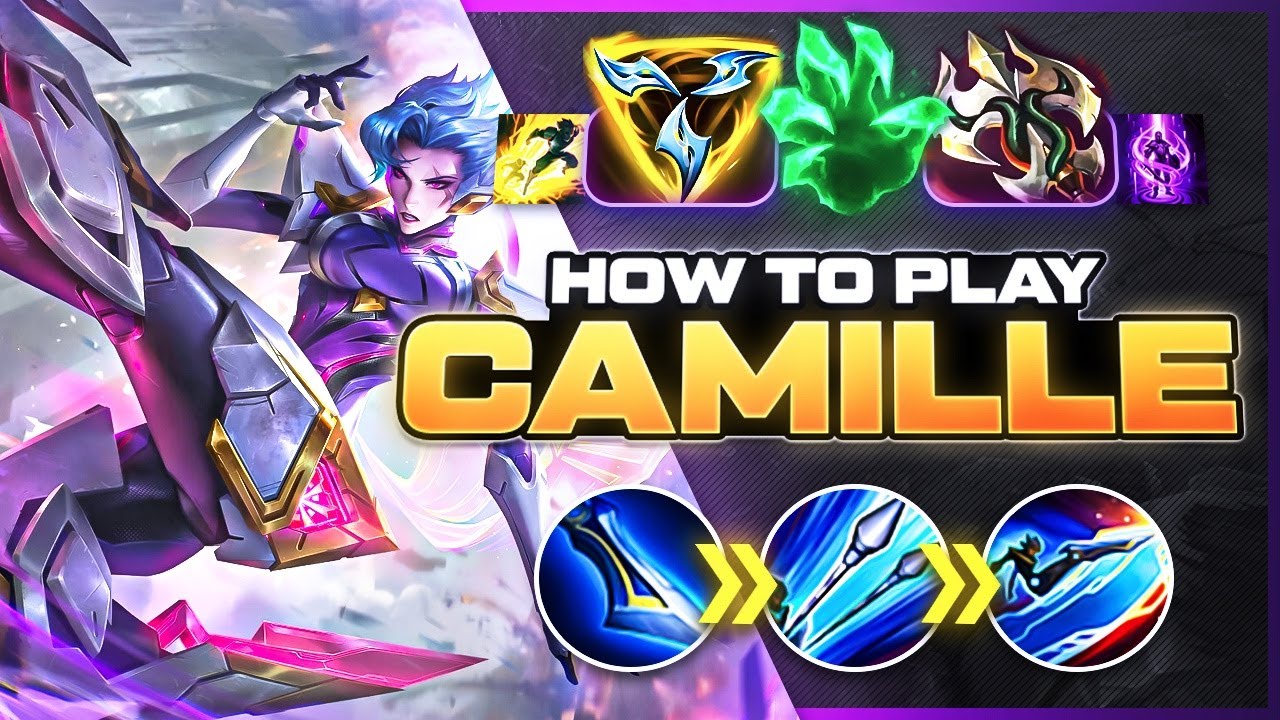 HOW TO PLAY CAMILLE SEASON 14 | BEST Build & Runes | Season 14 Camille ...