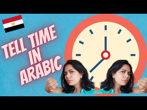 Learn Egyptian Arabic: Learn how to tell time in Arabic! - YouTube