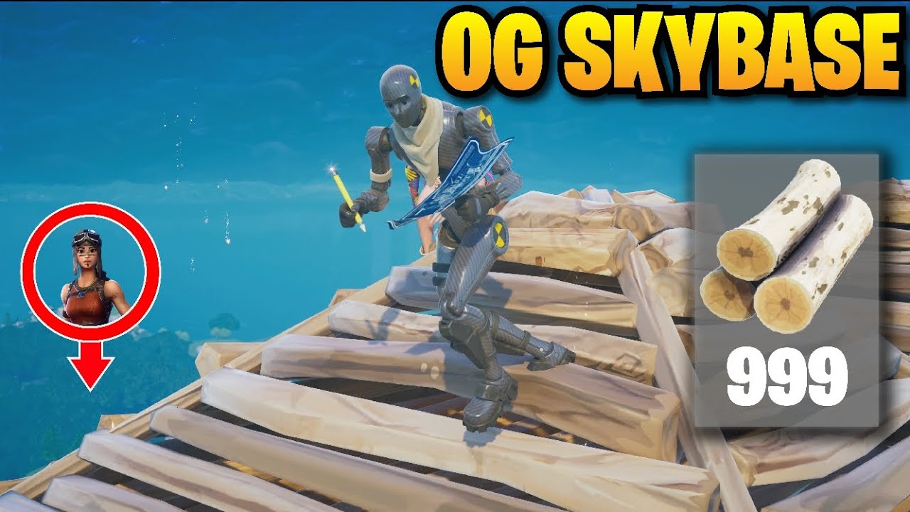 I Built an OG Skybase and WON! (Fortnite OG) - YouTube