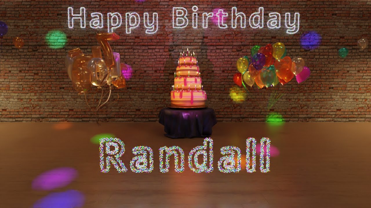 🎉 Randall's 360° Interactive Happy Birthday Party – Rotate Your Phone ...