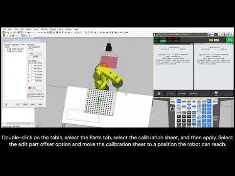 FANUC iRVision Tutorial and Roboguide Simulation - YouTube