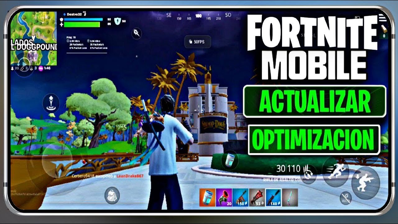 ULTIMA HORA! FORTNITE MOBILE SE ACTUALIZA Y ES JUGABLE? HAY ...
