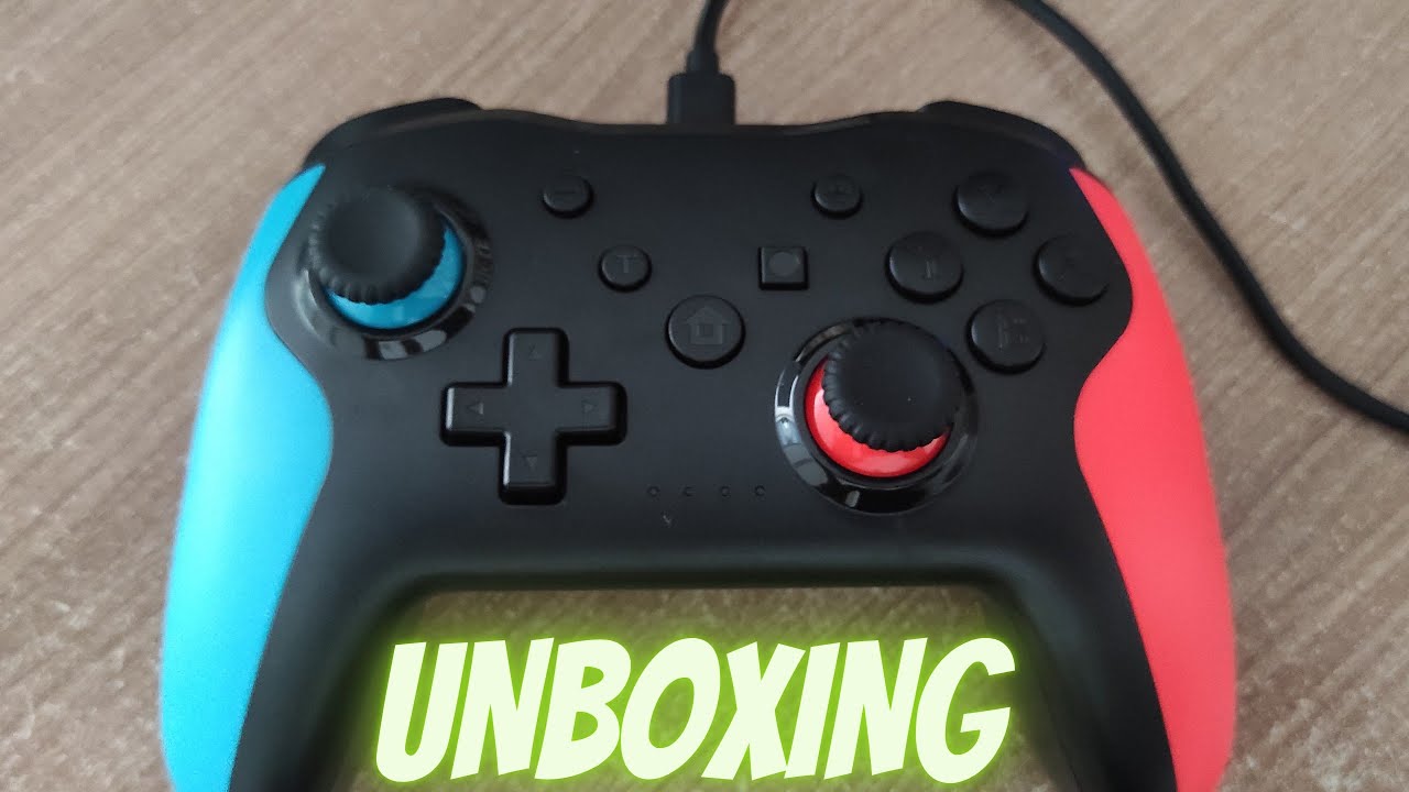 UNBOXING CONTROLE NS009-S - YouTube