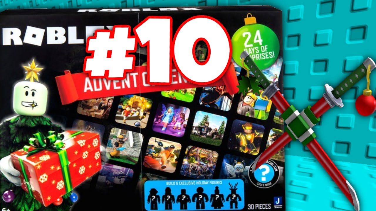 Opening the ROBLOX advent calendar | Day 10 - YouTube