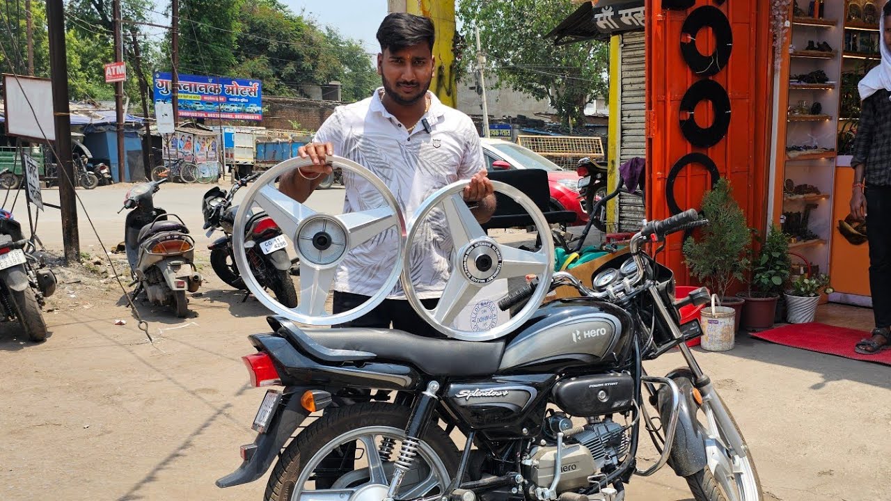 Splendor Alloy wheel / 100% Original Alloy Wheel / #splendor # ...